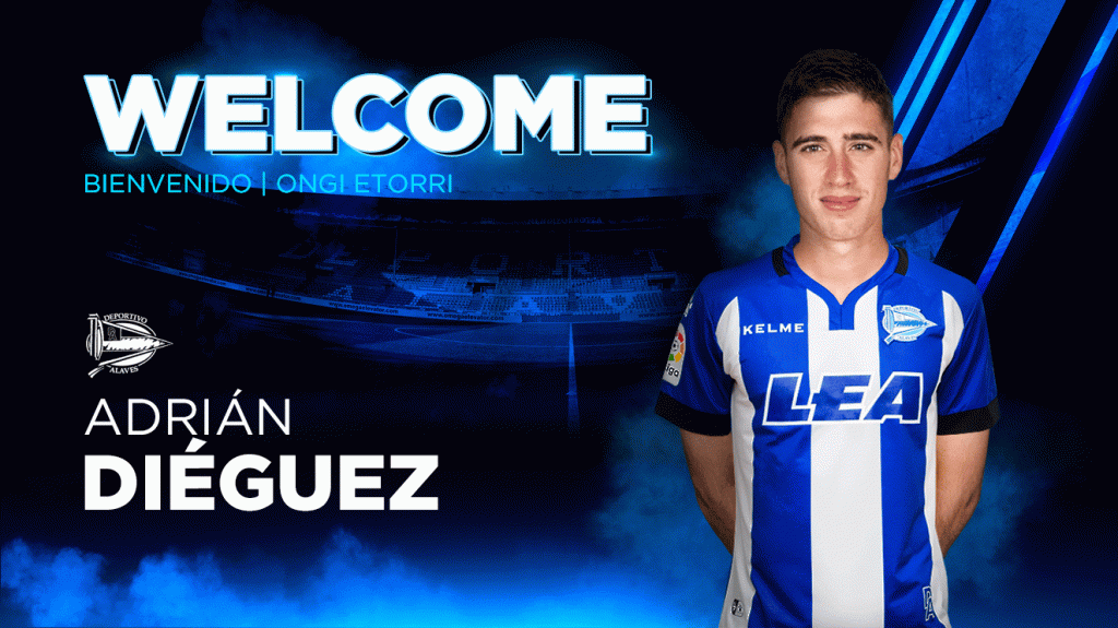 Adrián Diéguez, nuevo fichaje del Deportivo Alavés - La Grada Sports